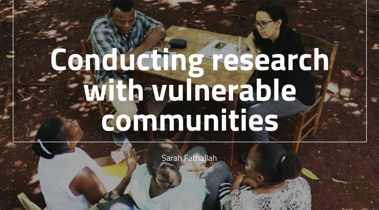 Conducting Research with Vulnerable Communities – Women Talk Design