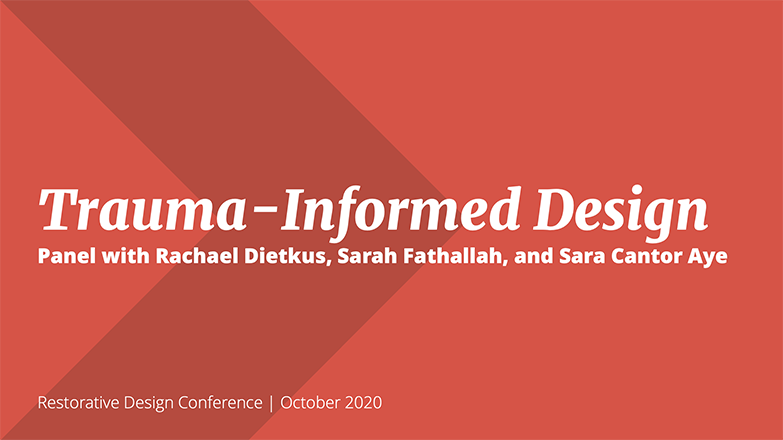 Trauma-Informed Design – Women Talk Design