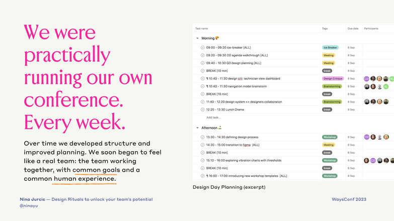 Design rituals to unlock your teams’ potential – Women Talk Design